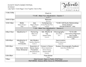 Master Class Schedule Elevate